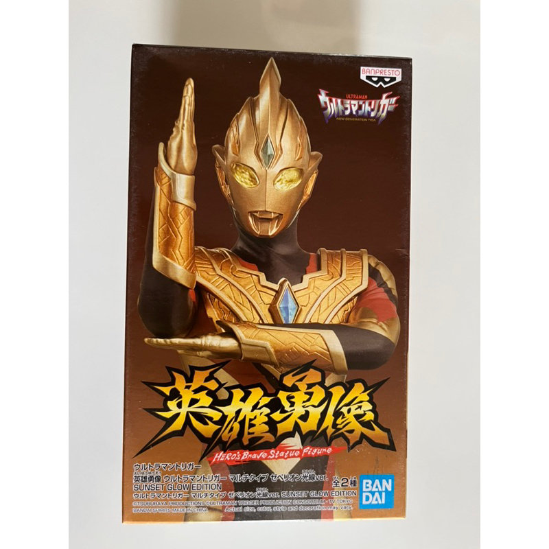 [ พร้อมส่ง ] Ultraman Trigger Hero's Brave Statue Figure Ultraman ...