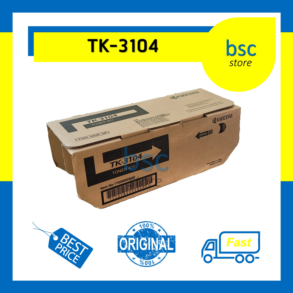 TK-3104 [แท้] ผงหมึกเครื่องถ่ายเอกสาร ใช้สำหรับ ECOSYS FS-2100DN ...