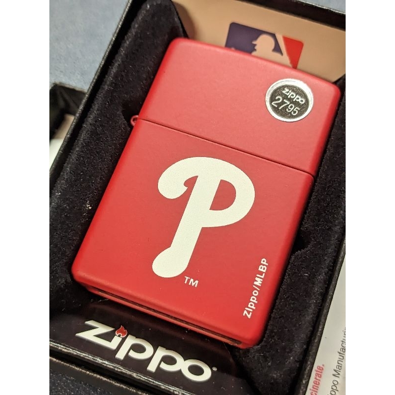 Zippo Philadelphia Phillies (นักเบสบอลชื่อดัง) แท้100% | Shopee Thailand