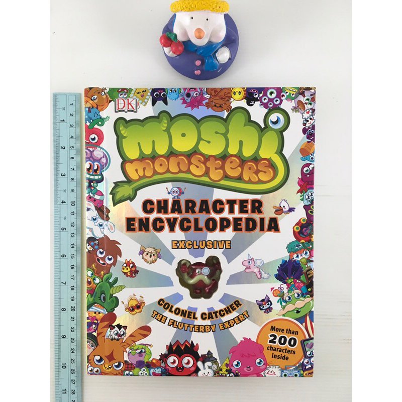 Moshi Monsters Character Encyclopedia หนังสือภาษาอังกฤษปกแข็งสำหรับเด็ก ...