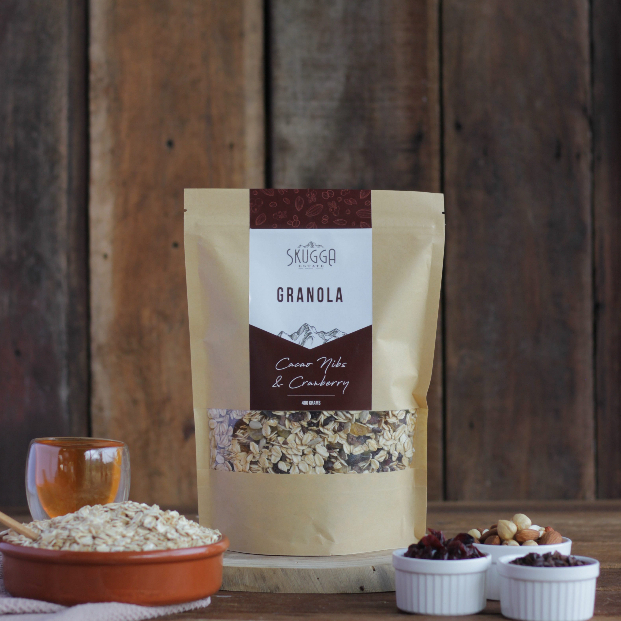 Skugga Estate Granola/ Musli (Cocoa Nib - Cranberry Granola) | Shopee ...