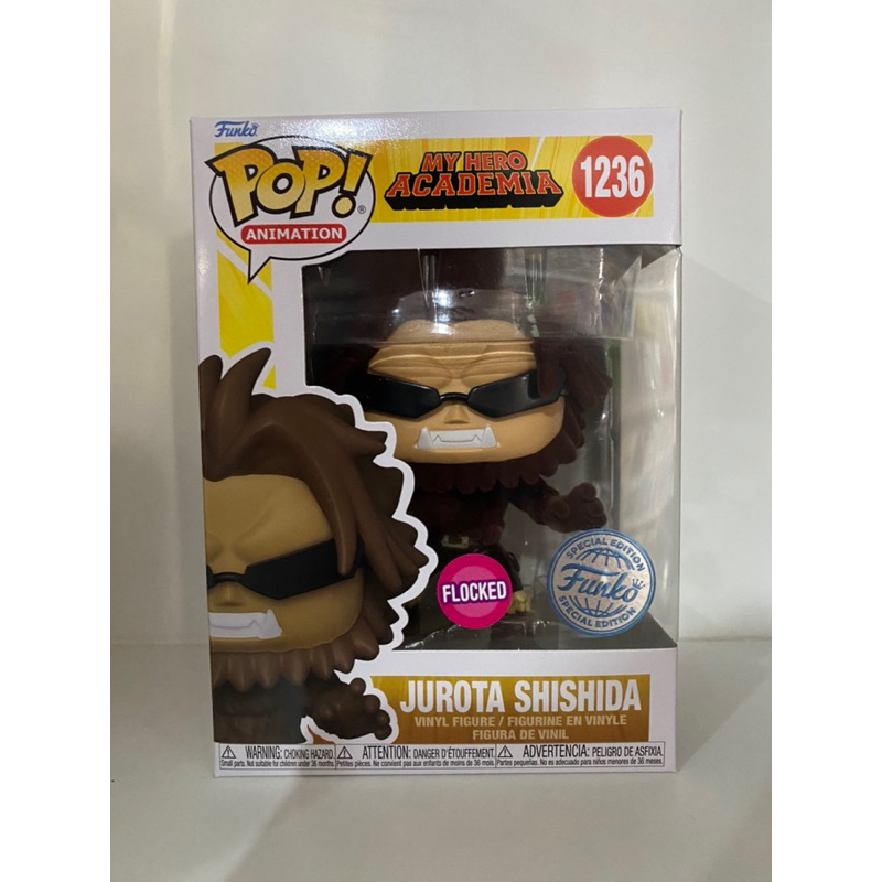 Funko Pop Jurota Shishida (Flocked) My Hero Academia Exclusive 1236 ...