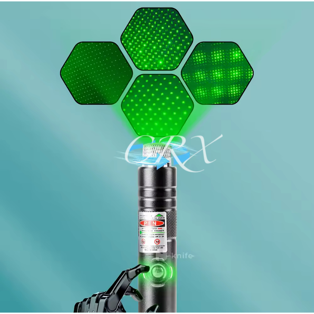 CRX MiNi Green Laser Pointer เลเซอร์ พกพา ชาร์จบ้านได้ / USB ได้ ลำแสง ...