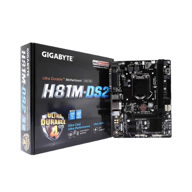 GIGABYTE MAINBOARD (1150) GA-H81M-DS2 (REV.4.1) - A0150171 | Shopee ...