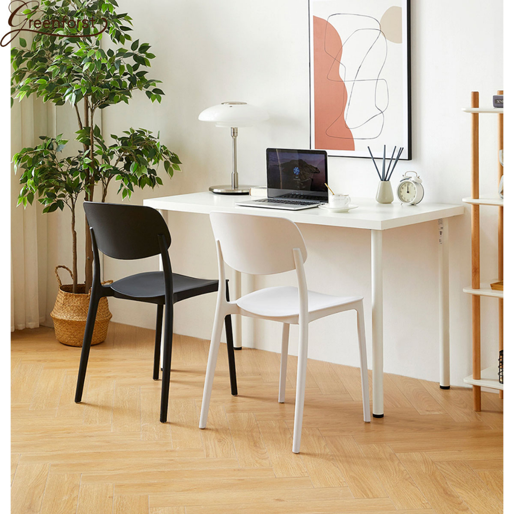 Greenforst เก้าอี้กินข้าว เก้าอี้พลาสติกมีพนักพิง รุ่น C-2190/C-2205 ...