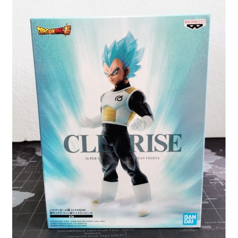 [ของแท้] Super Saiyan God Vegeta - Clearise , Banpresto (Dragon Ball ...