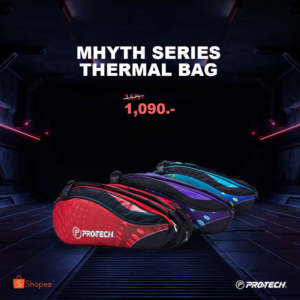 Protech Sports กระเป๋าแบดมินตัน Myth Series Thermal Bag | Shopee Thailand