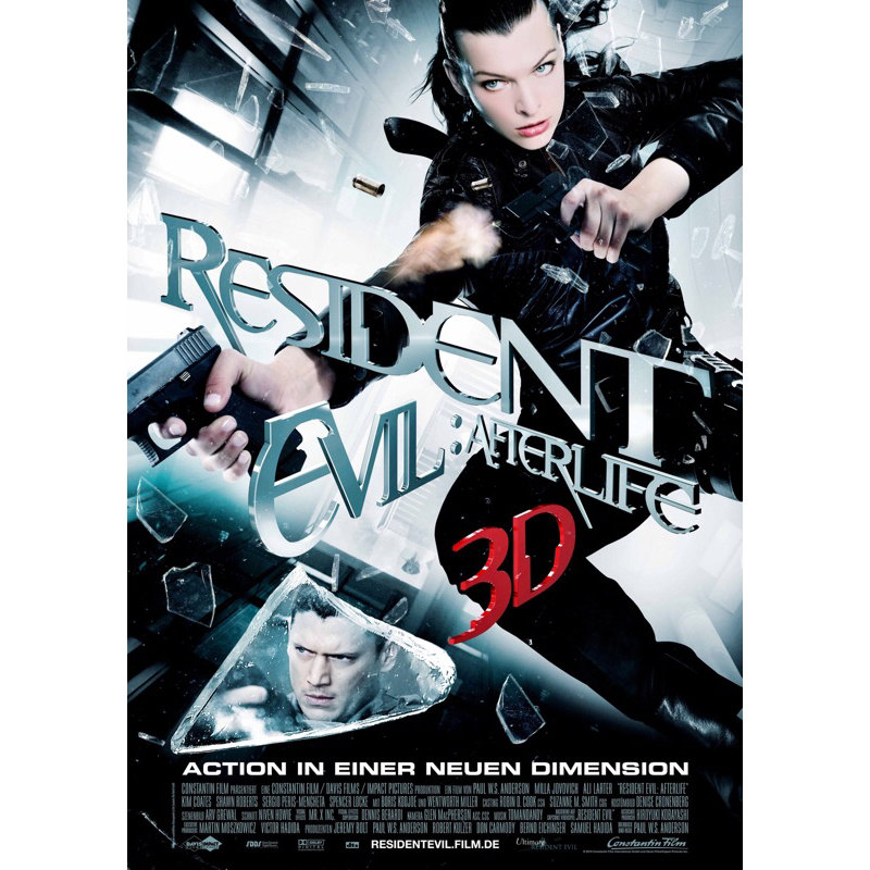 โปสเตอร์ Residents Evil ผีชีวะ Milia Evil ขนาด 11.5 X 16.5 นิ้ว (A3 ...