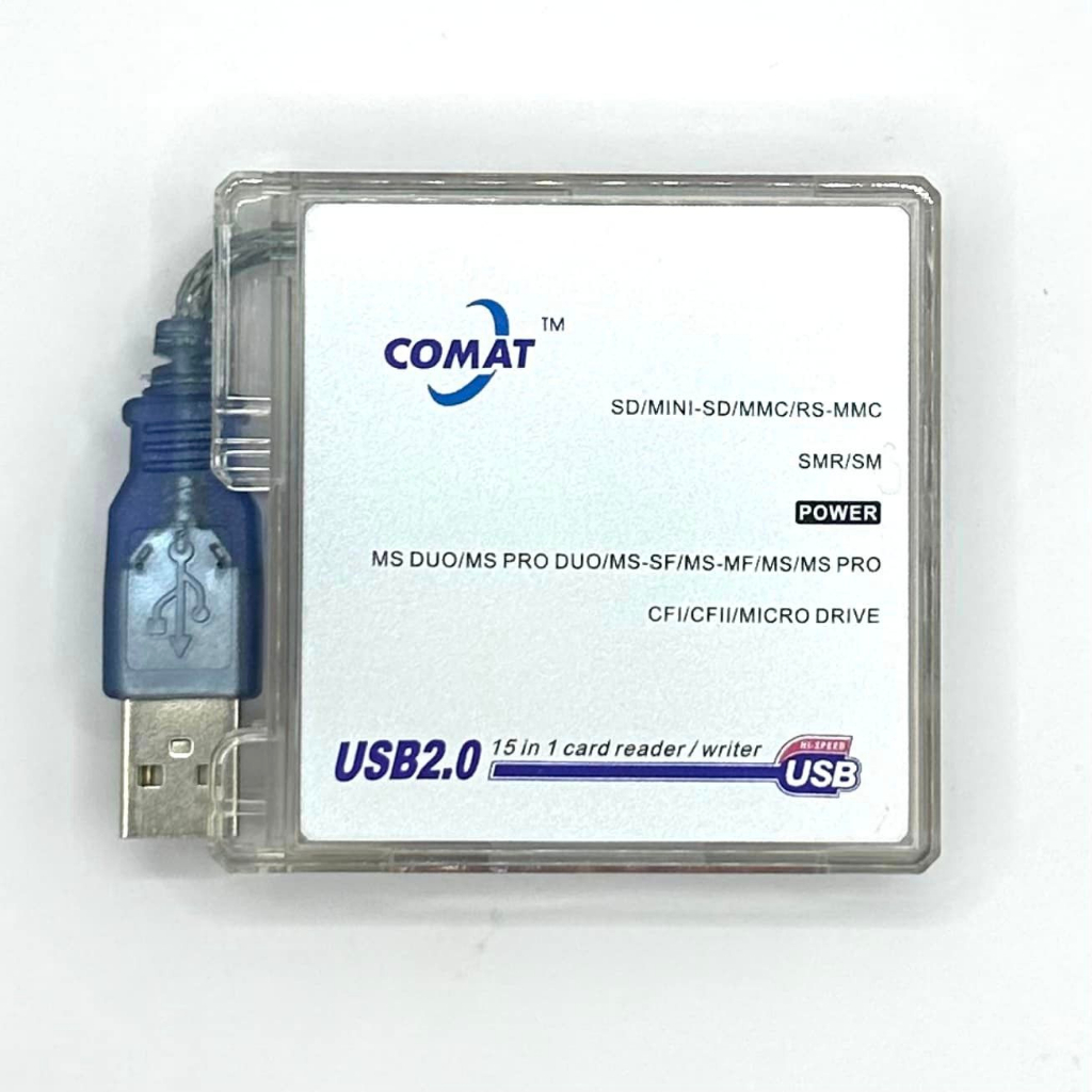 พร้อมส่ง การ์ดรีดเดอร์ COMAT Card Reader Smartmedia SM Card CF SD MS ...