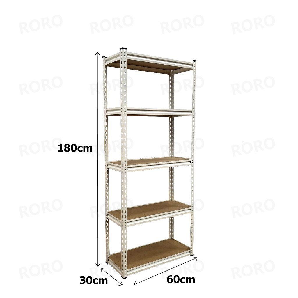ALI ชั้นวางของ 3/4/5ชั้น ชั้นวางเหล็ก Warehouse Shelf วางของในโกดัง กัน ...