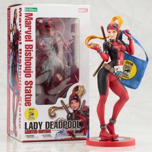 LADY DEADPOOL Marvel Bishoujo Statue SDCC 2016 Exclusive Kotobukiya PVC ...