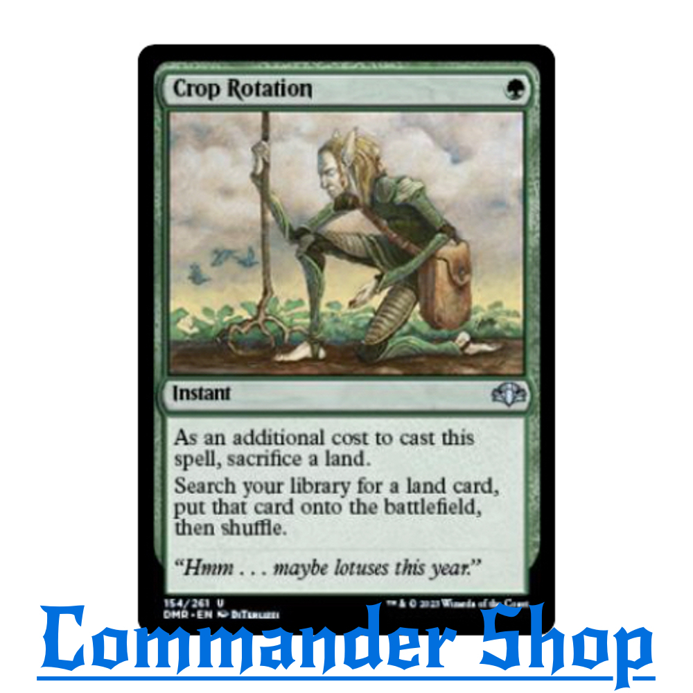 Crop Rotation (Instant) Green การ์ด Magic The Gathering (MTG) | Shopee ...