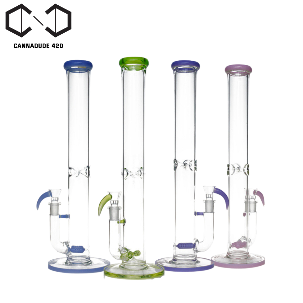 บ้องแก้ว Cylinder Bong 17" Twice Diffused แจกันแก้ว 17 นิ้ว SP60 ...