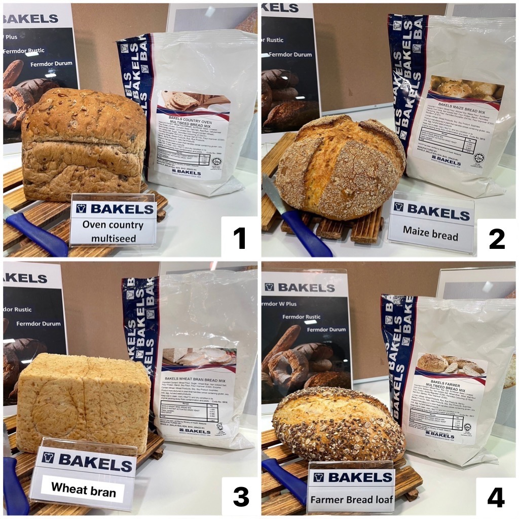 BAKELS Oven Country Multiseed / Maize Bread / Wheat Bran / Farmer Bread ...