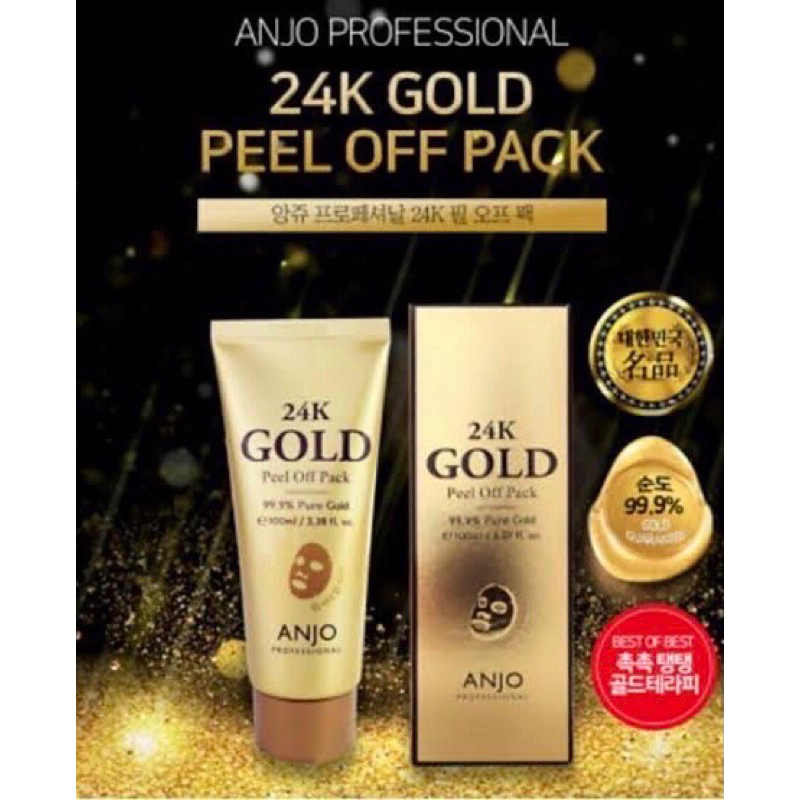 ANJO 24K Gold Peel of Pack 100ml. | Shopee Thailand