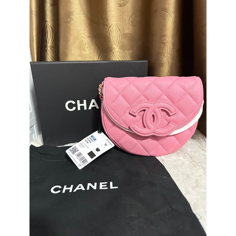 C hanel Mini Messenger Bag 23P | Shopee Thailand