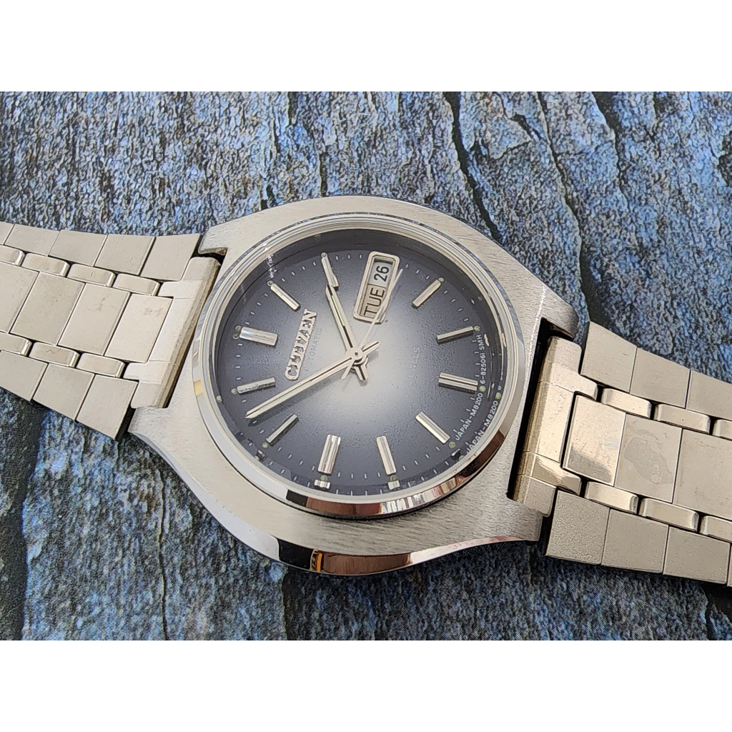 Citizen automatic caliber 8200 จากปี 1970 สภาพสวยมาก หน้าปัดสีม่วง ...