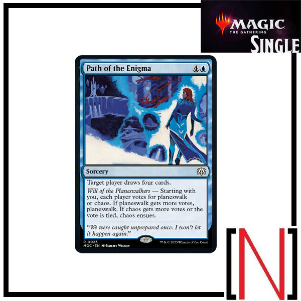 [MTG][Single][MOC] Path of the Enigma ระดับ Rare [ภาษาอังกฤษ] | Shopee ...