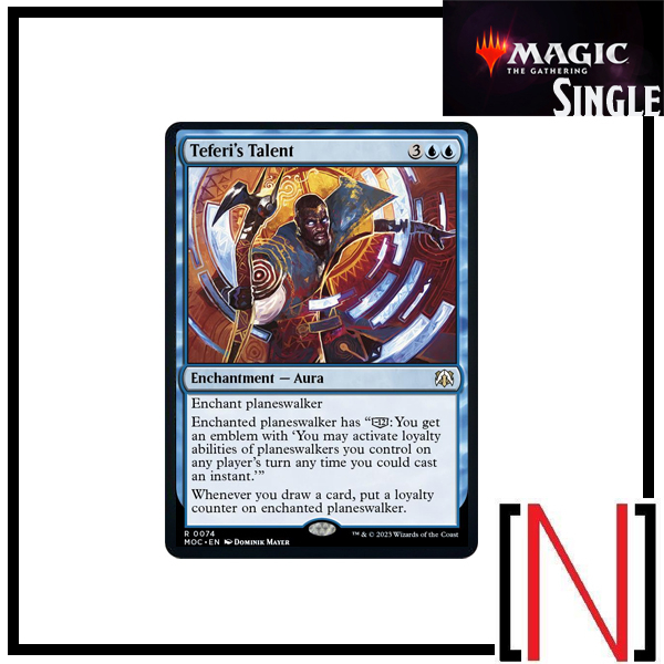 [MTG][Single][MOC] Teferi's Talent ระดับ Rare [ภาษาอังกฤษ] | Shopee Thailand