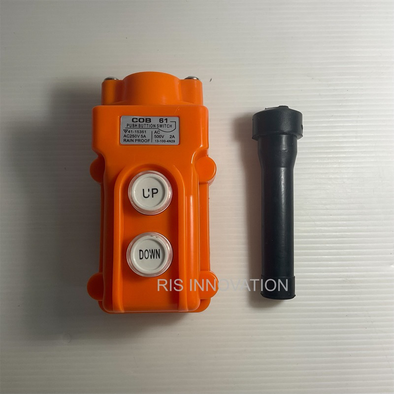 รีโมทรอกเครน (Hoist Pushbutton Switch) รุ่น COB 61 Rainproof type AC ...