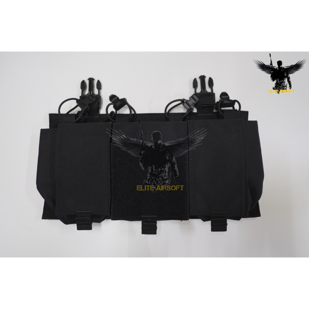 เพ้าแม็กกาซีนแบบ4ช่อง (5.56 Quadruple mag plate) (Velcro Front Panel ...