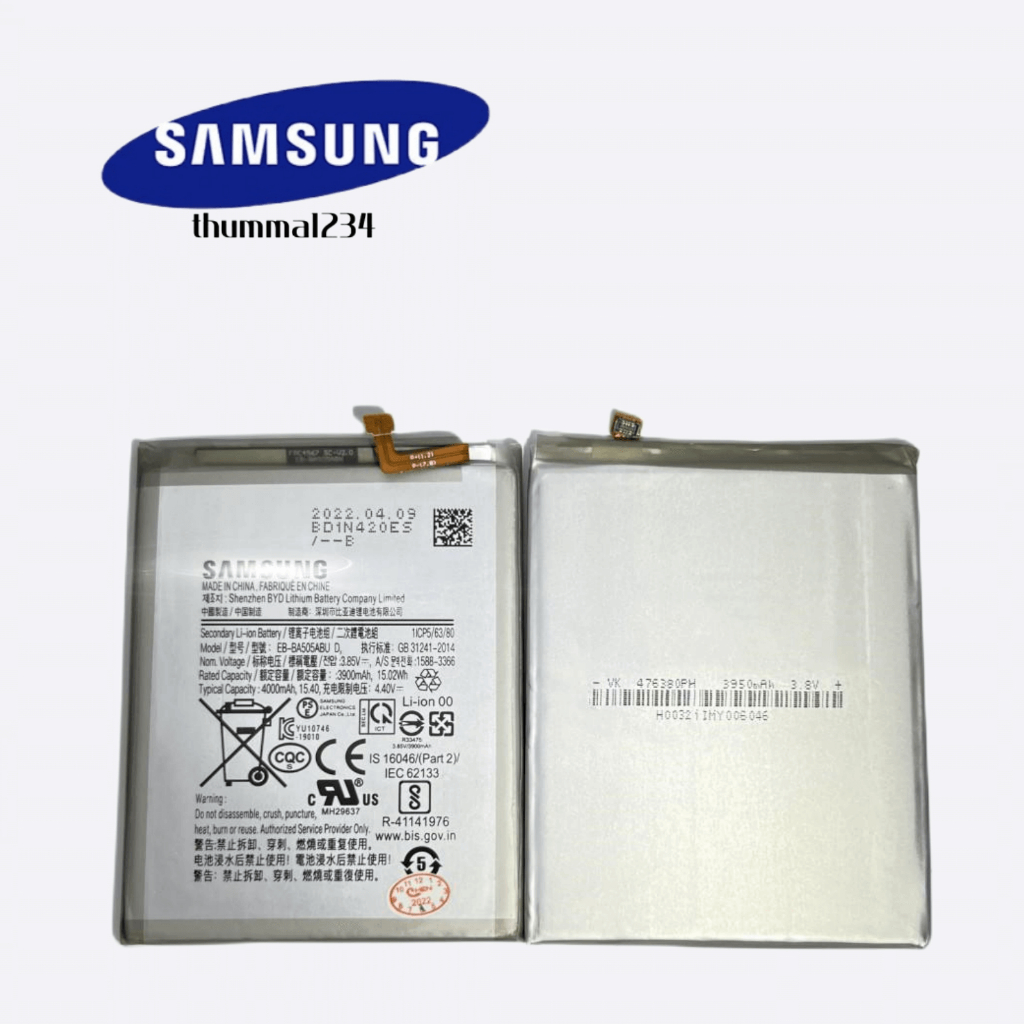 แบตเตอรี่ A02S / A03 / A03S แบตเตอรี่ Samsung HQ-50SD A02S Battery A10 ...