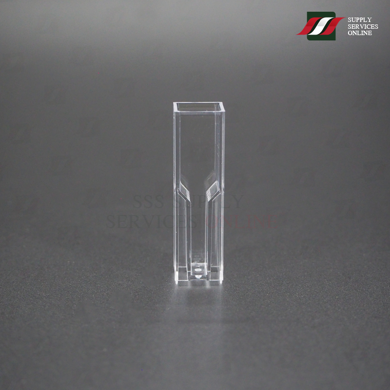 Semi Micro Cuvette 1.5ml. คิวเวต เนื้อ PS ขนาด 1.5มล.100 ชิ้น / 1 กล่อง ...