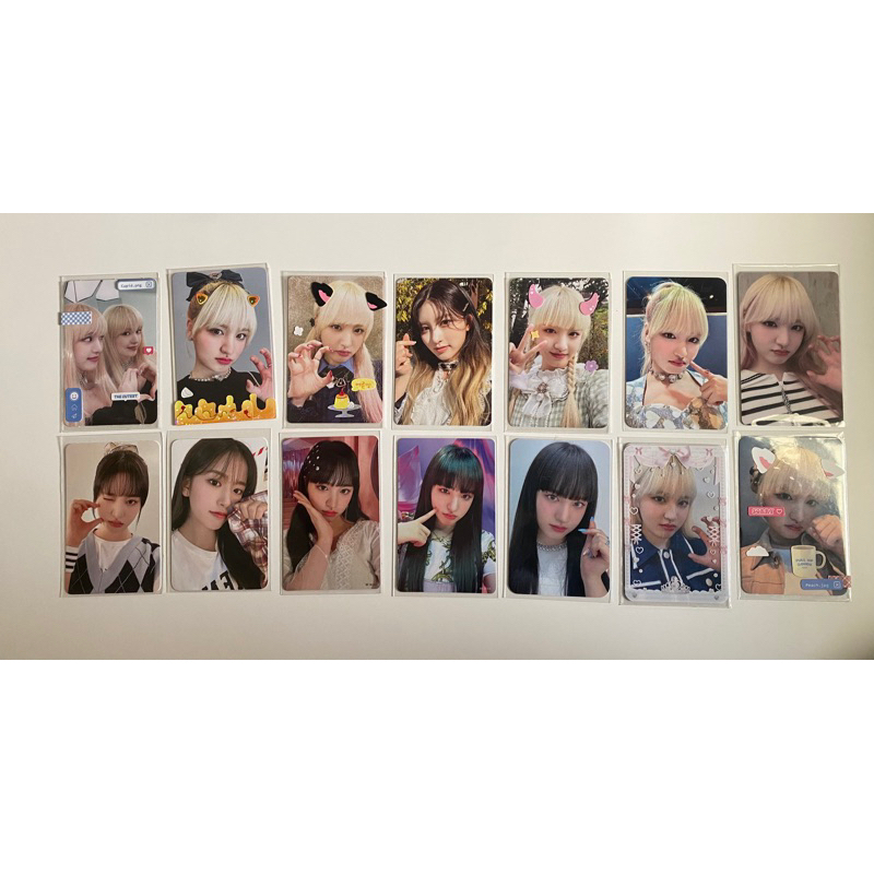 photocard ive การ์ด ลิซ วอนยอง เรย์ ยูจิน อีซอ Eleven , After like , Love dive , ssgt 2023 ...