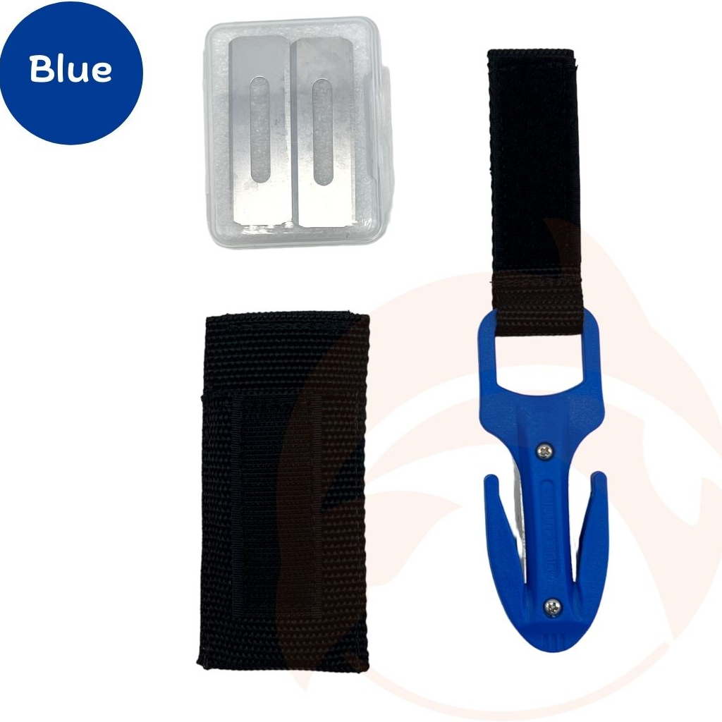 Diving Line Cutter มีดพกสำหรับนักดำน้ำ พร้อมใบมีดสำรองอีก 2 ใบ สำหรับ ...