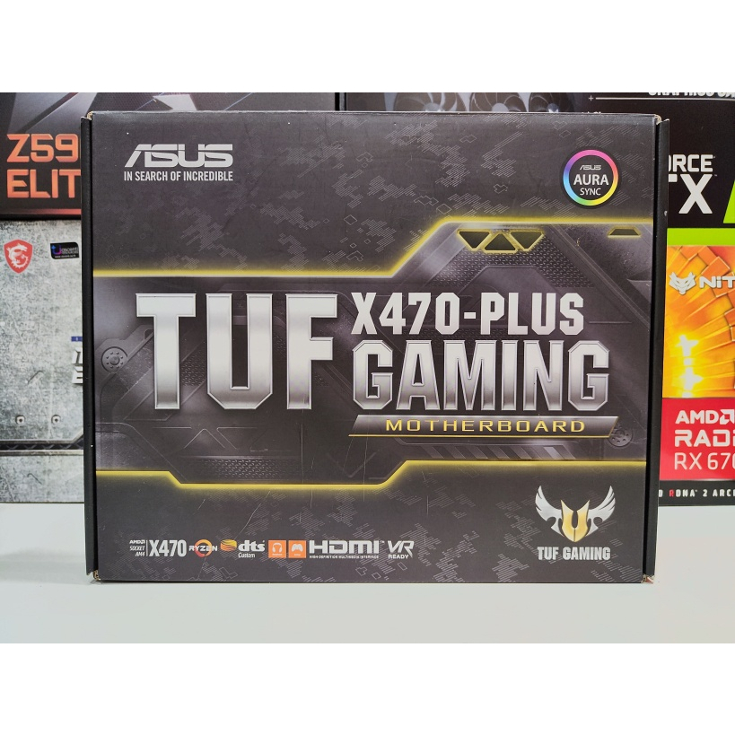 MB AM4 ASUS X470 TUF-Gaming ยกกล่อง | Shopee Thailand