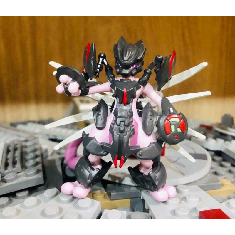 Pokemon SHODO Armored Mewtwo Evolution Action Figure BANDAI #โปเกม่อน ...