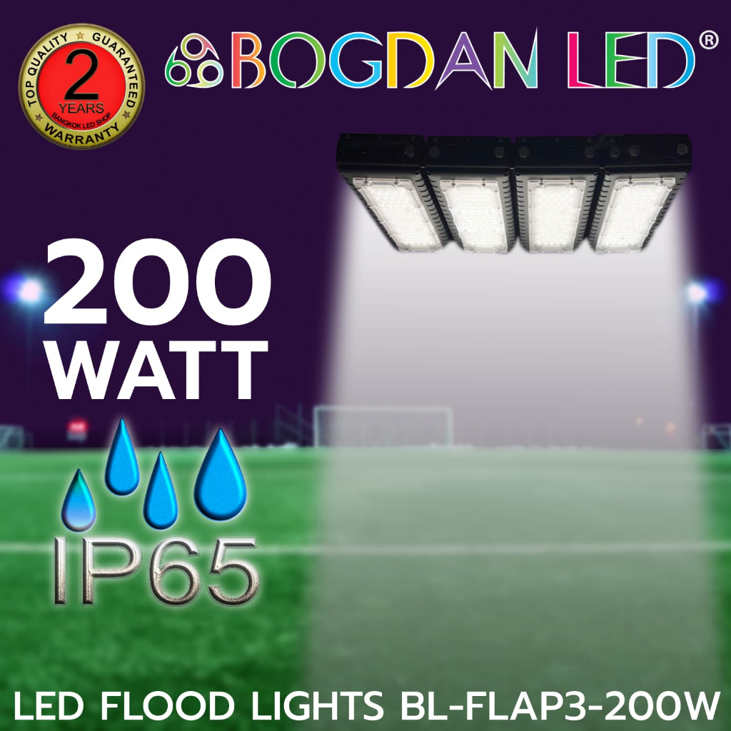LED FLOOD LIGHT, สปอตไลท์ BL-FLAP3-200W spotlight 100-240VAC IP65 ...