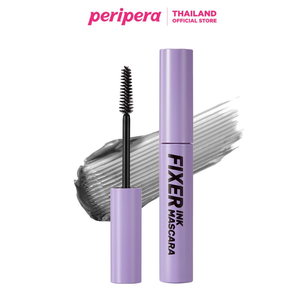 PERIPERA INK SETTING MASCARA FIXER : เพอริเพอร่า มาสคาร่าสีใสปัดขนตา ...
