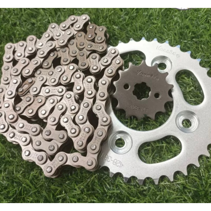 โซ่สเตอร์ ยกชุด SR (428) 14-36-106L สำหรับรถรุ่นWAVE125 | Shopee Thailand