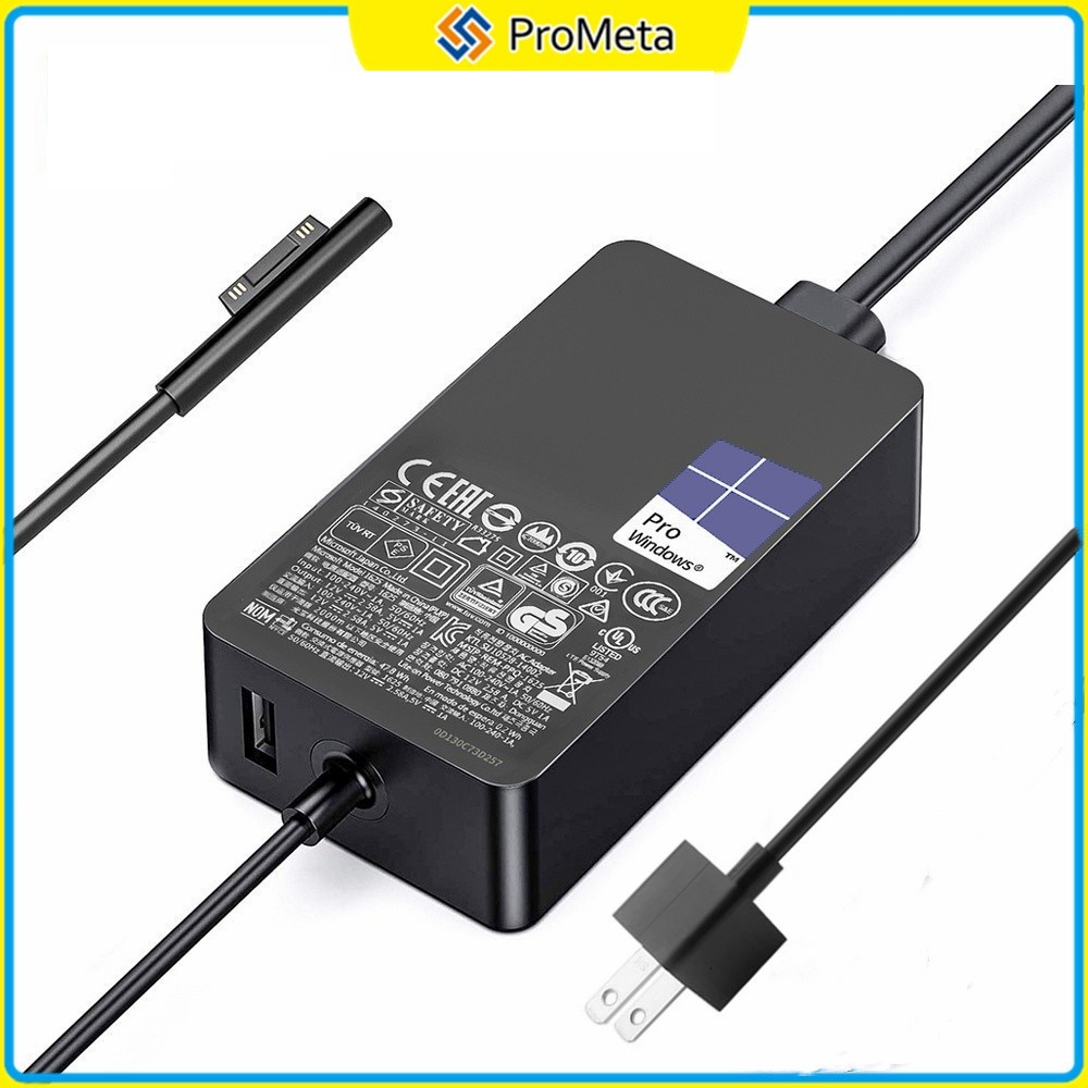 ⚡️ Adapter Microsoft Surface Charger ⚡️ ชาร์จได้ Pro3 Pro4 5 Pro 7 8 9 ...