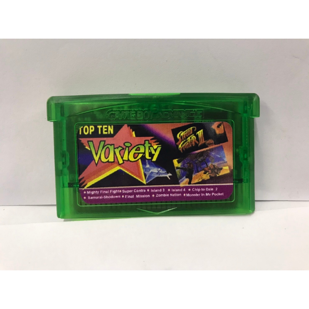 ตลับ GBA TOP 10 ( ตลับ ผลิตใหม่) อีกชุดของเกมส์รวมสุดดัง | Shopee Thailand