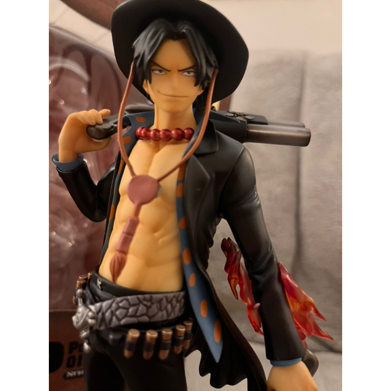 โมเดลวันพีช เอส One Piece - Portgas D. Ace - Portrait Of Pirates Strong ...