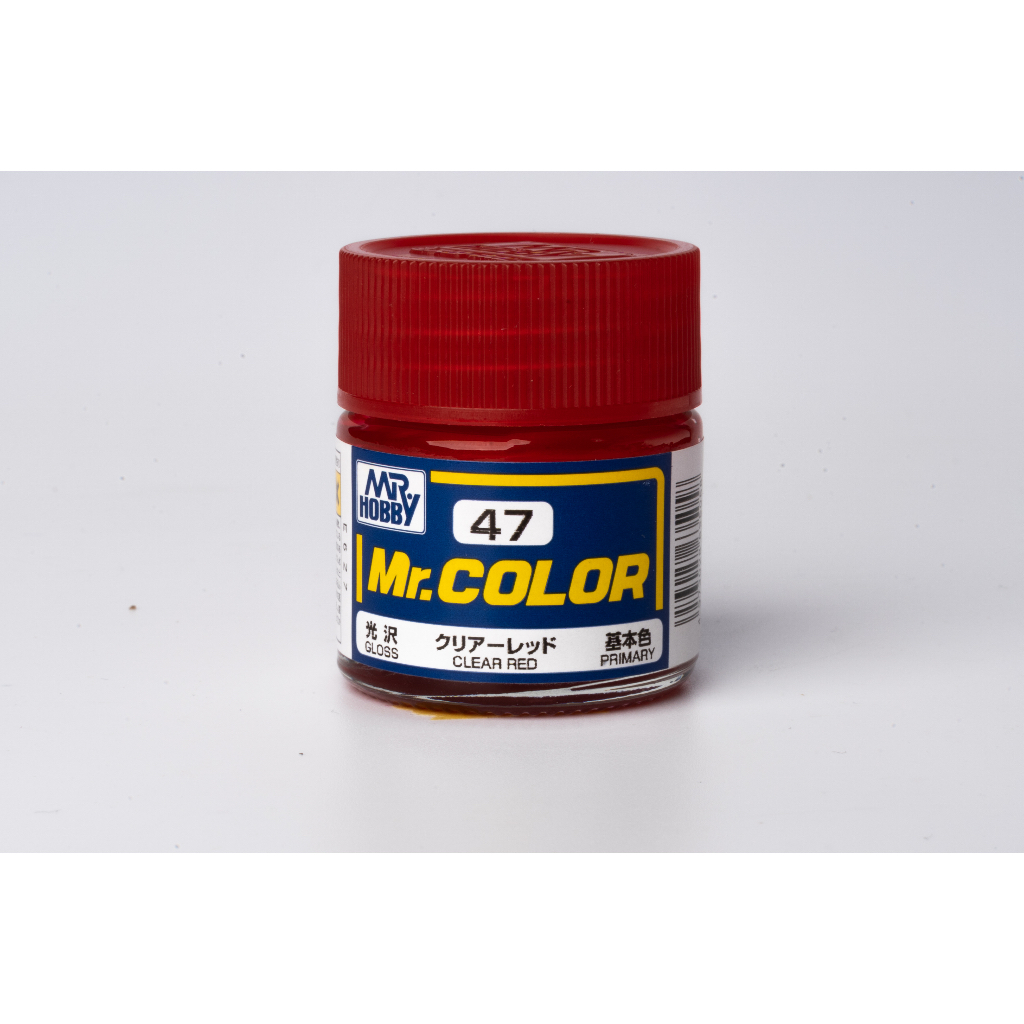 สีสูตรทินเนอร์ Mr.color 47 Clear Red | Shopee Thailand