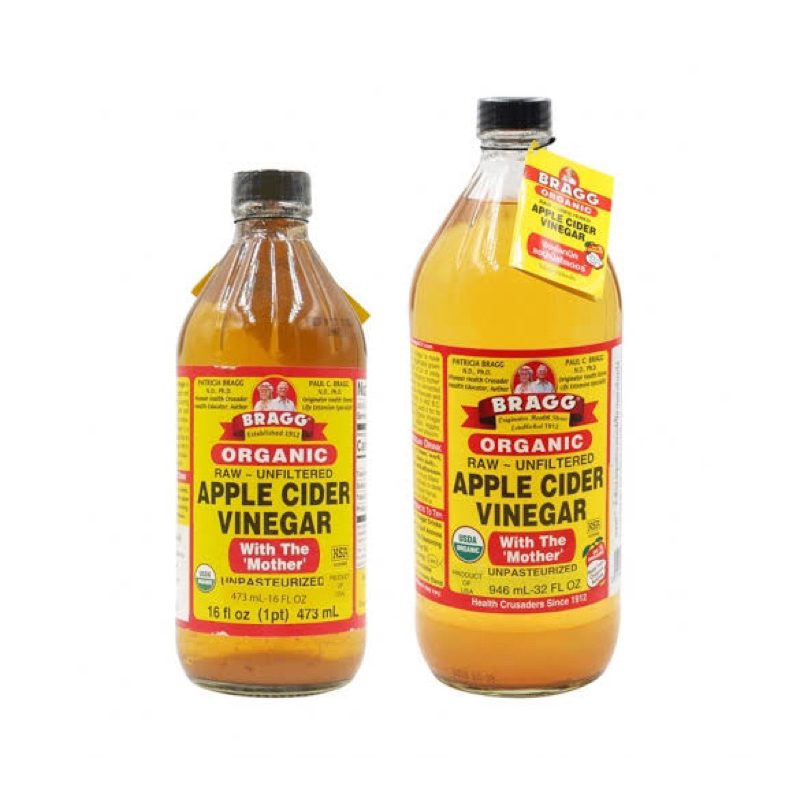 ACV Bragg น้ำส้มสายชูหมักจากแอปเปิ้ล Bragg Organic Raw Apple Cider ...