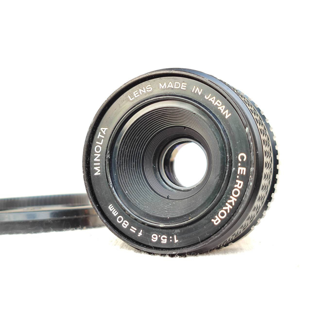 เลนส์เครื่องอัด Minolta C.E. Rokkor 80mm. F5.6 Enlarging mount M39 ...