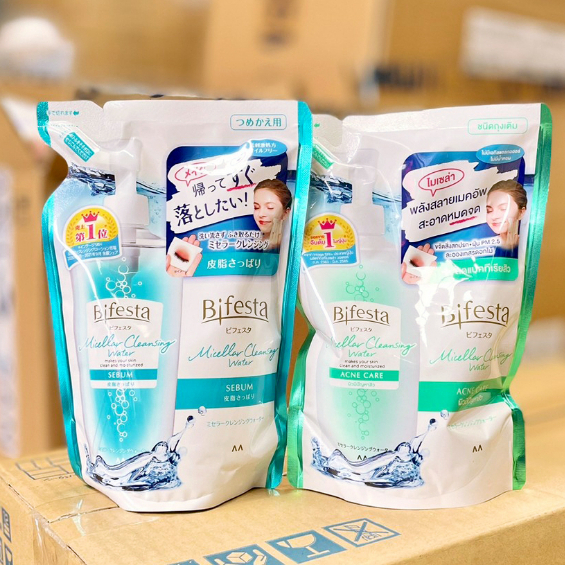 BIFESTA MICELLAR CLEANSING WATER ACNE 360ML_REFILL / บิเฟสต้า ไมเซล่า ...