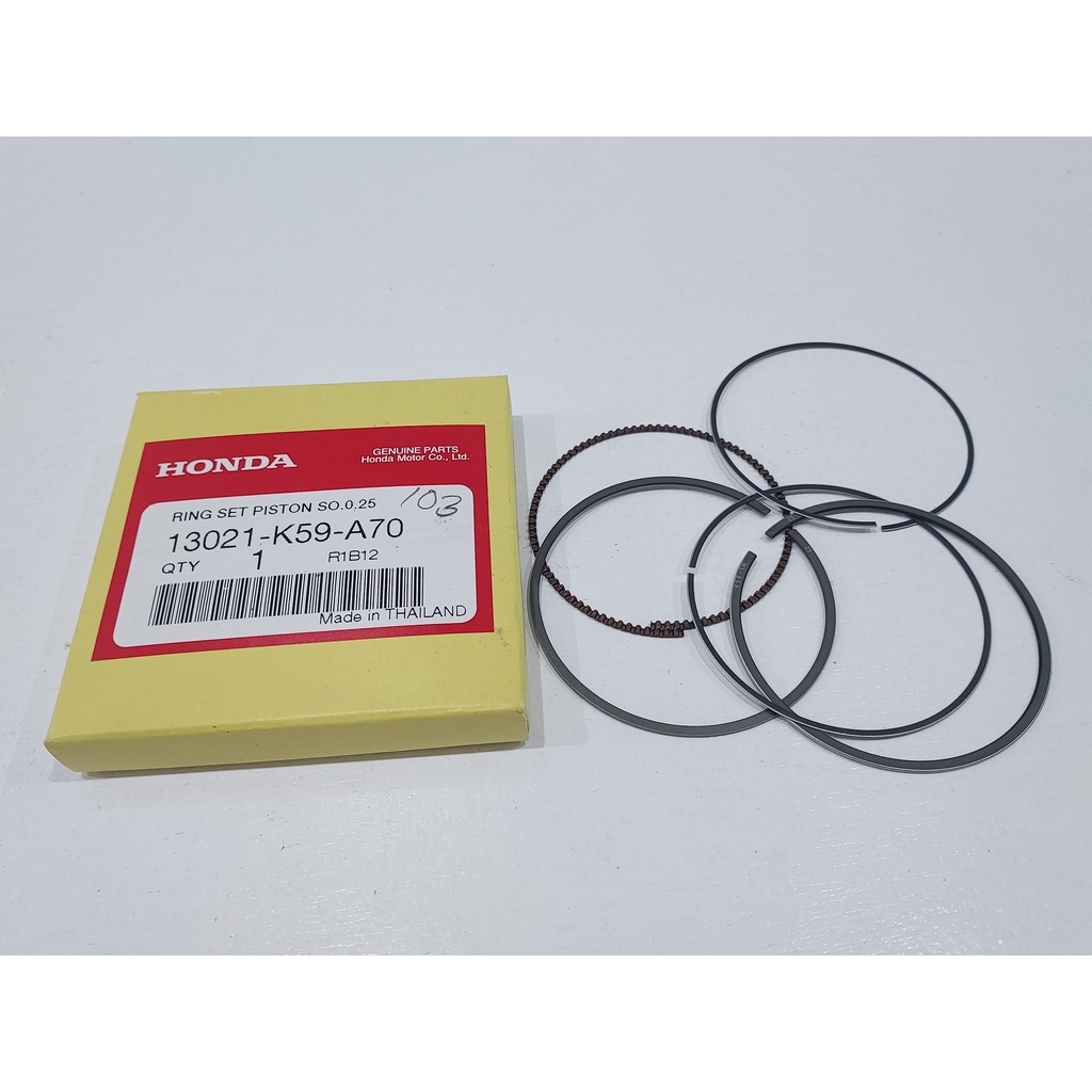 แหวนลูกสูบ Click 150i 13011-K59-A70 แท้ศูนย์ | Shopee Thailand