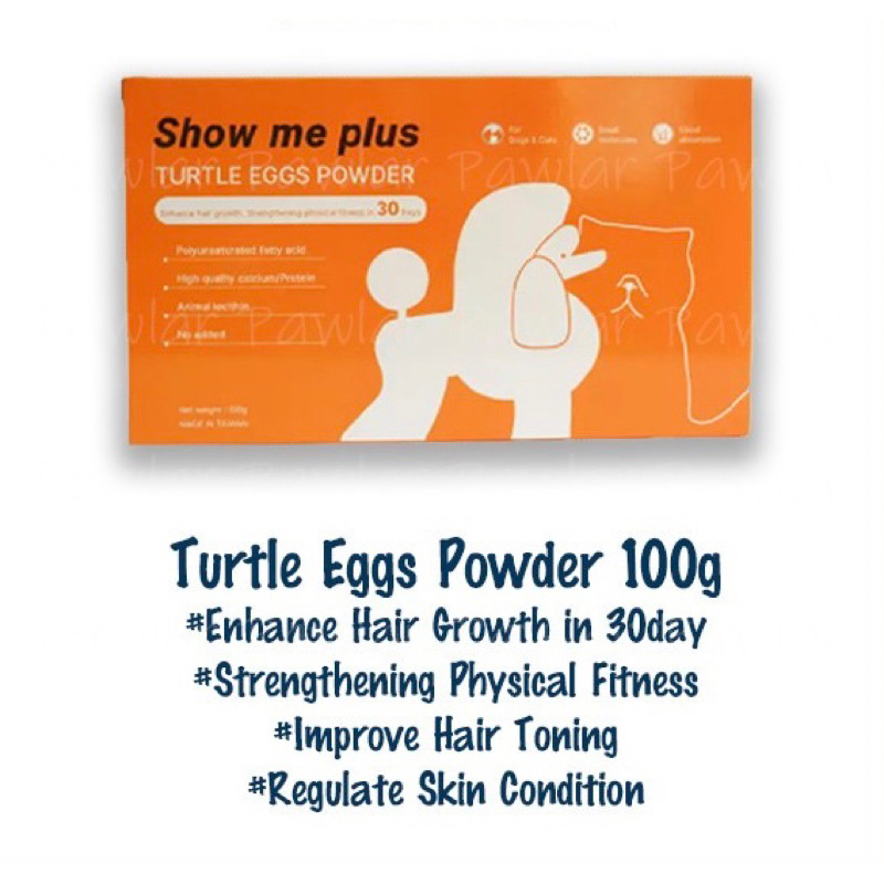 Taiwan Show Me Plus Turtle Eggs Powder Enhance Hair Growth Supplement ...