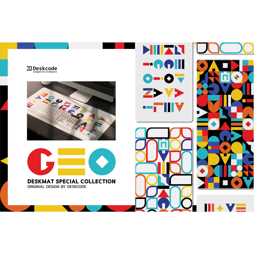 [ DESKCODE ] แผ่นรองเมาส์ 𝐆𝐄𝐎 𝐃𝐄𝐒𝐊𝐌𝐀𝐓 | Shopee Thailand