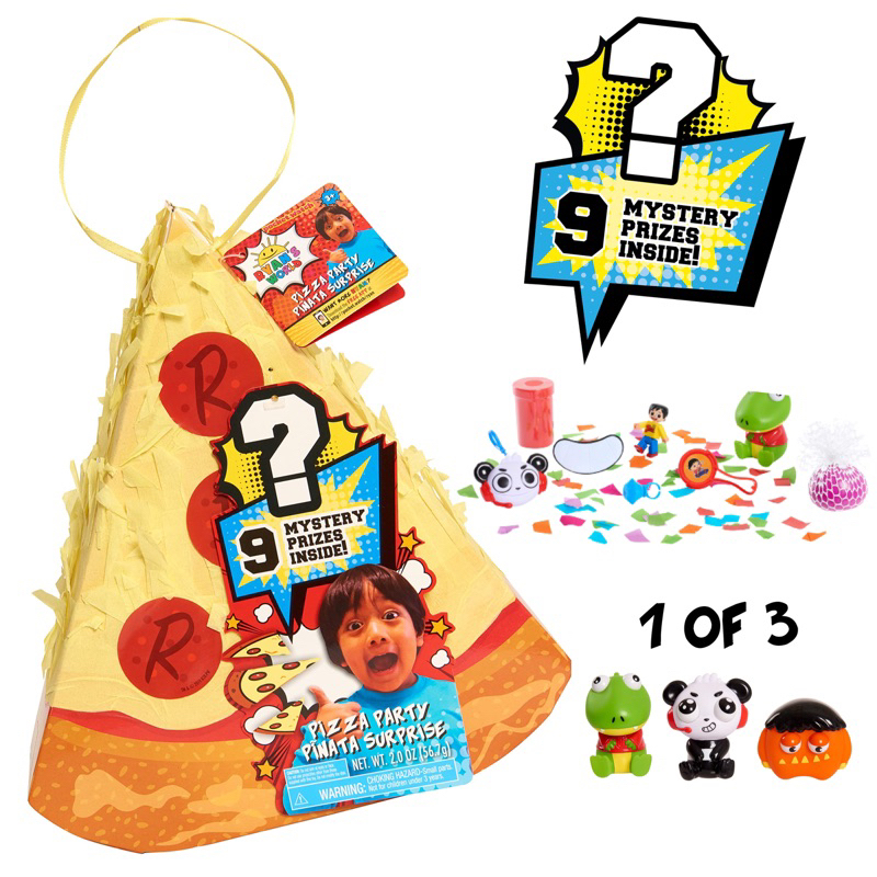 Ryan's World Pizza Party Pinata Surprise | Shopee Thailand