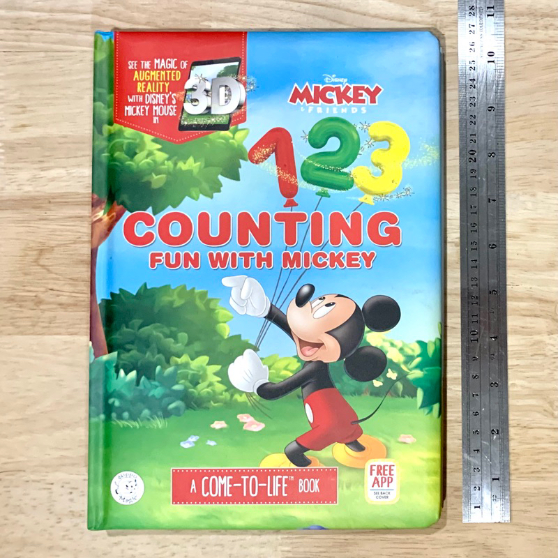 บอร์ดบุ๊ค ภาษาอังกฤษ 123 Counting Fun with Mickey | Shopee Thailand