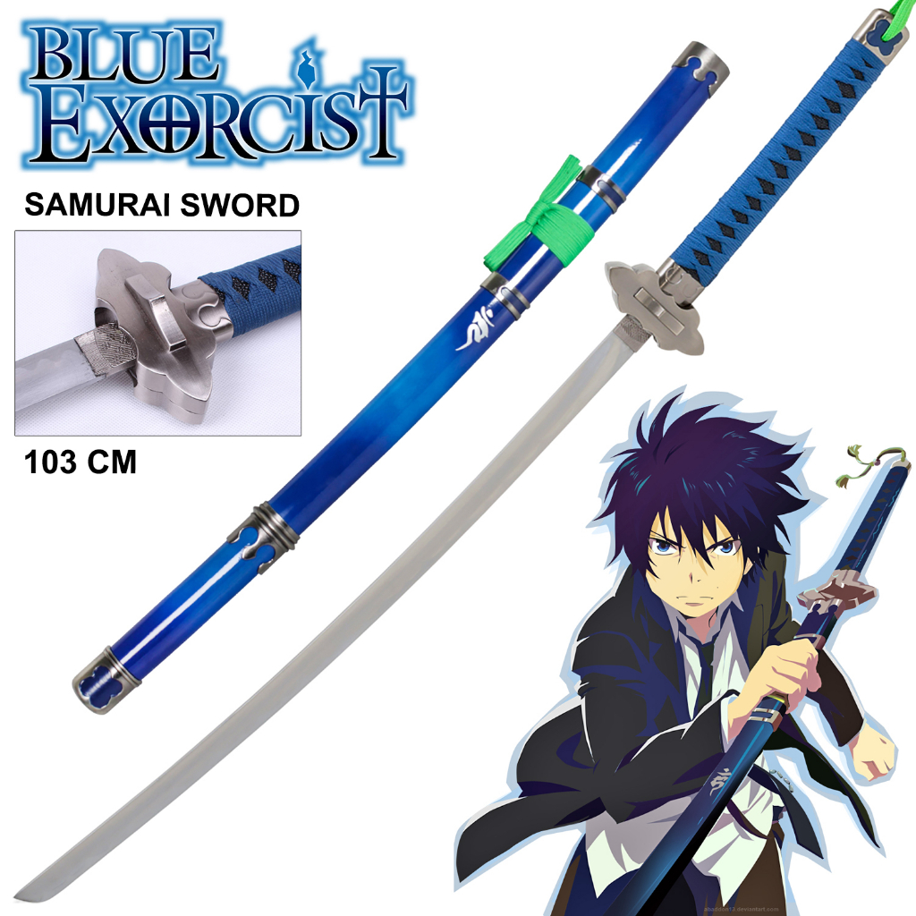 Japanese Sword ดาบ เปิดคม คาตานะปราบปีศาจ Blue Exorcist Ao บลูเอ็กโซซิ ...