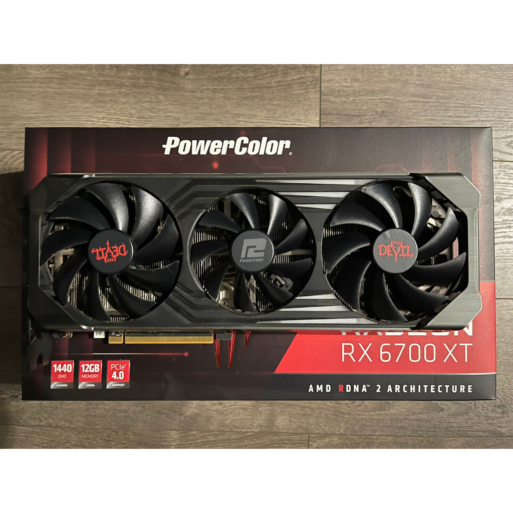 POWER COLOR RED DEVIL 12GB GDDR6 มือสองสภาพดี | Shopee Thailand