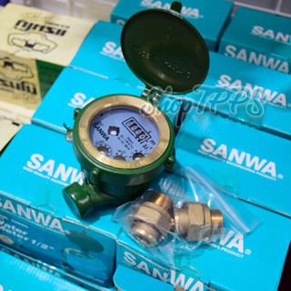 มิเตอร์น้ำ SANWA SV15 1/2 นิ้ว | Shopee Thailand