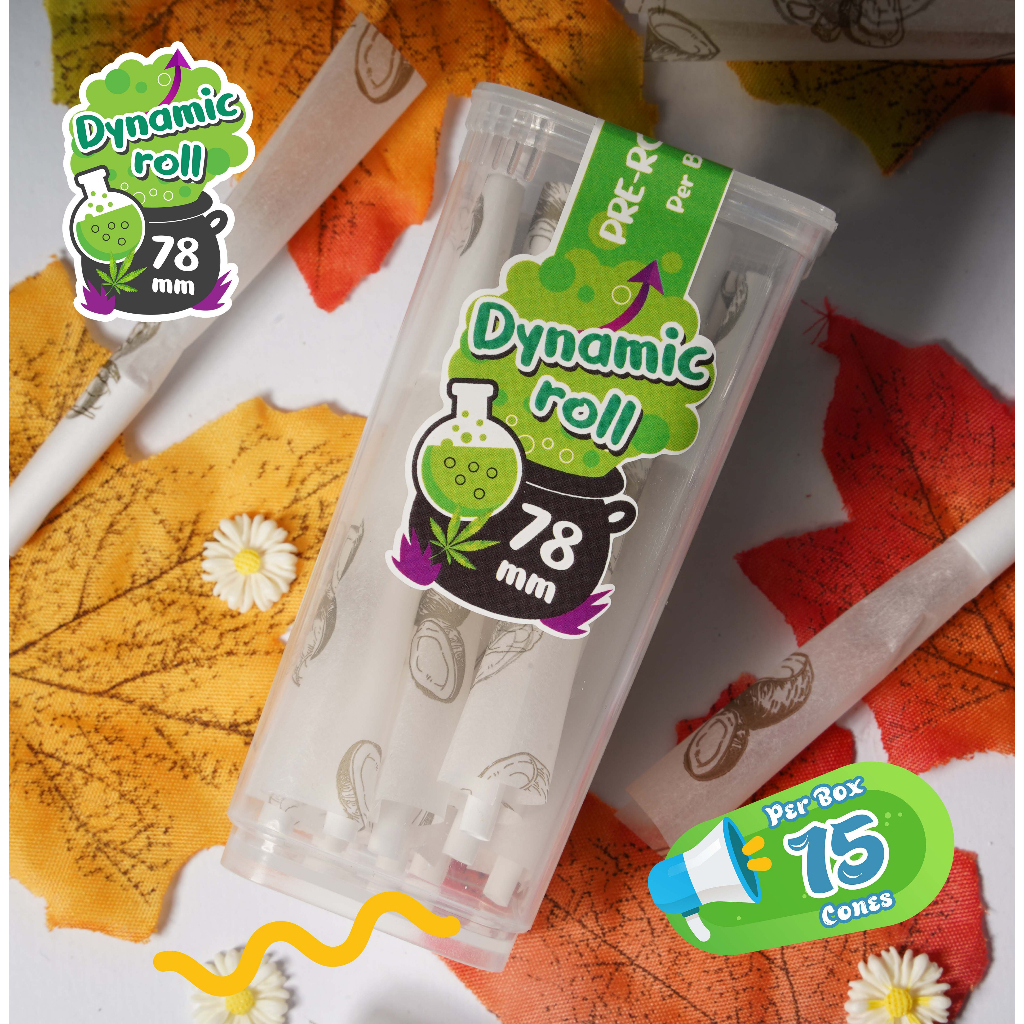 กระดาษโรสำเร็จ Dynamic Roll [กลิ่นมะพร้าว] ขนาด 78mm 15ชิ้น | Shopee ...